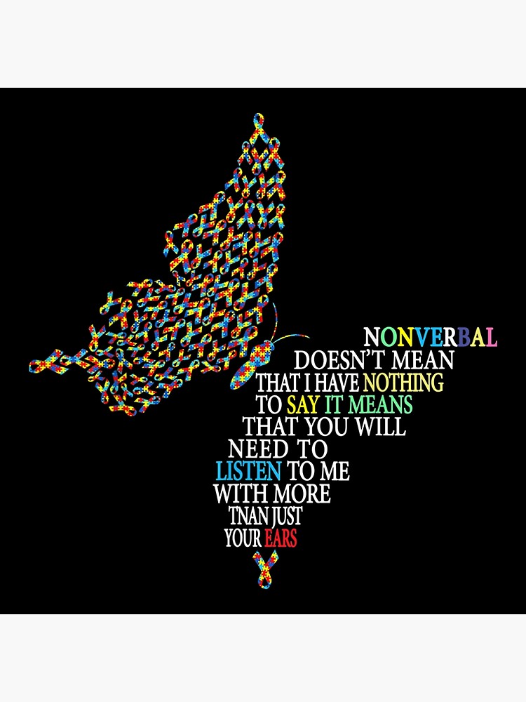 Póster «Corazón del autismo en abril usamos el mes azul de la ...