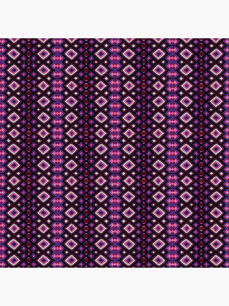 "Purple Sparkle Mayan Design" Sticker by KatunMayaDesign | Redbubble