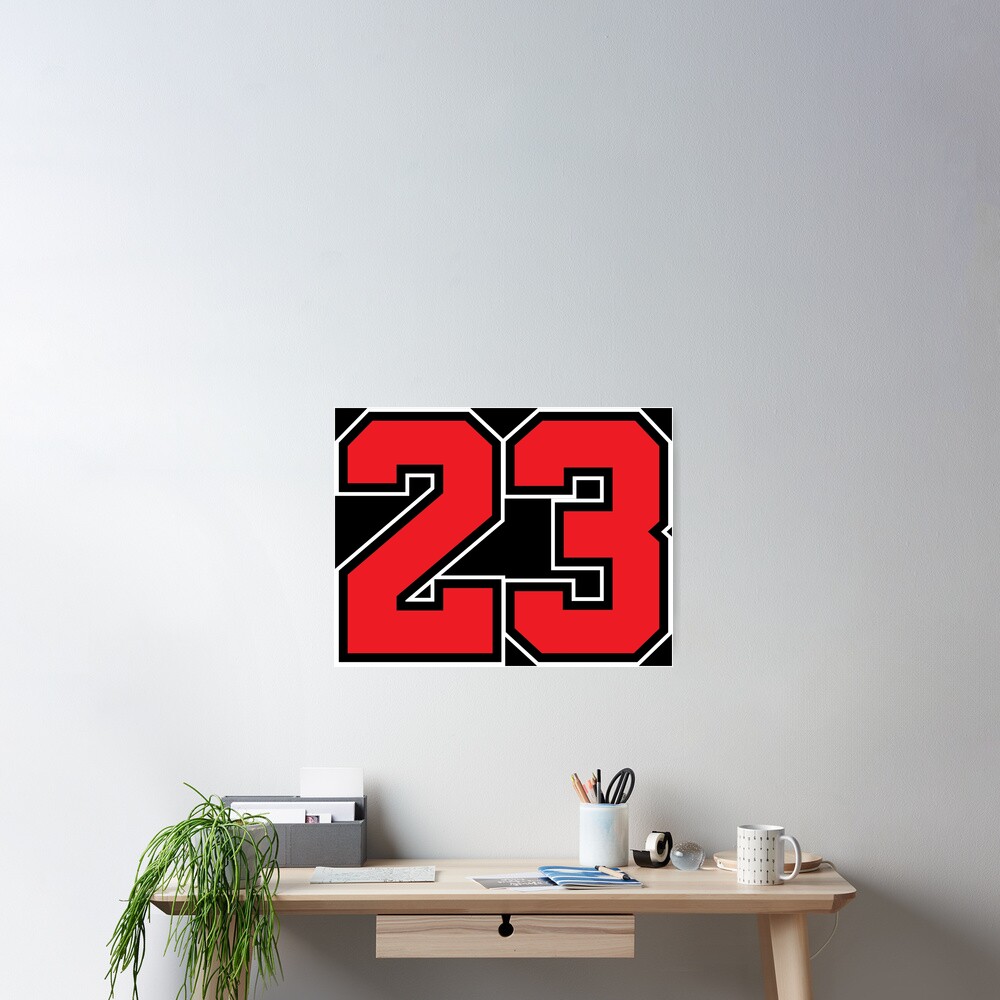 "MJ - 23" Poster by crossesdesign | Redbubble