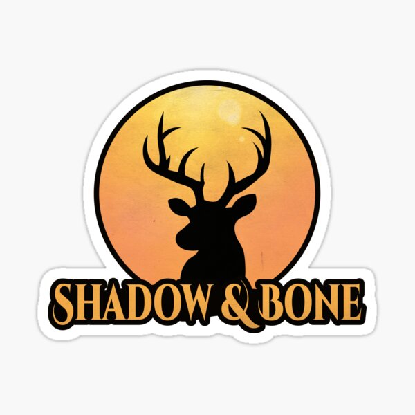 "Shadow and bone" Sticker for Sale by mindybubble | Redbubble