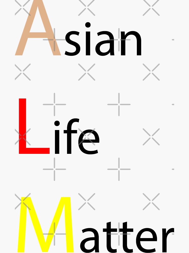 "Asian life matter | Asian Life Matter" Sticker for Sale by D-esig-n ...