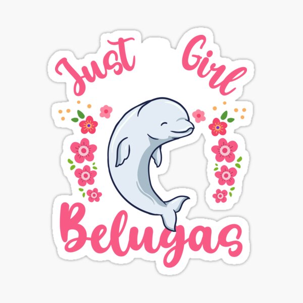 "Beluga" Sticker for Sale by CreativeGiftShp | Redbubble