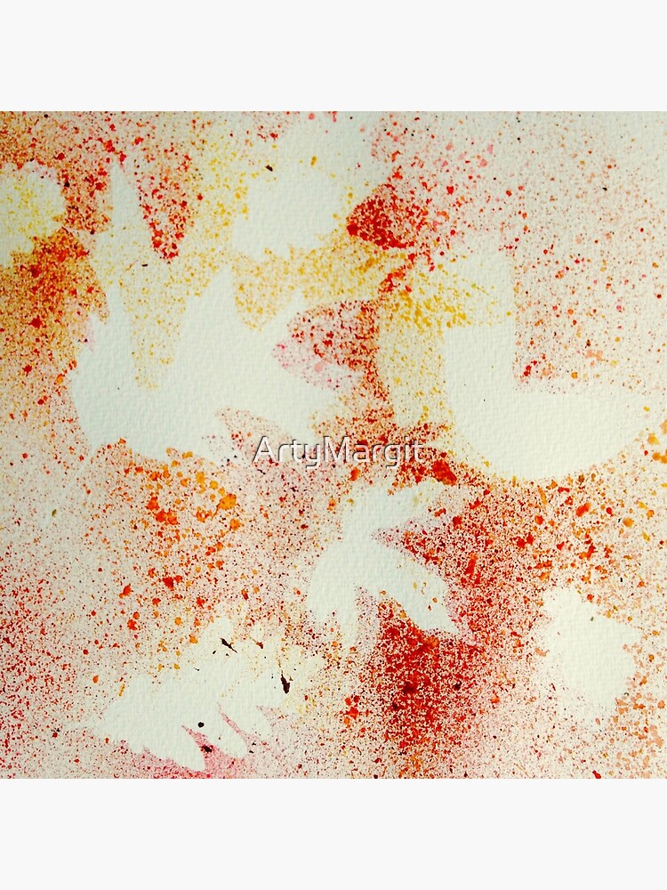 "Leaf Ghost Design" Poster by ArtyMargit | Redbubble