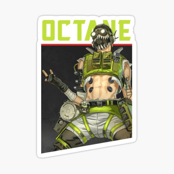 "octane" Sticker for Sale by Rubensfreitas | Redbubble