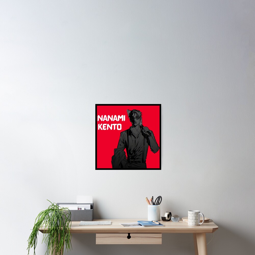 Póster «Nanami Kento y espada Jujutsu Kaisen» de AnimeStreetys | Redbubble