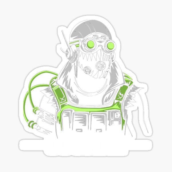 "Octane Apex Legend Video Game Character Art Meme" Sticker for Sale by ...