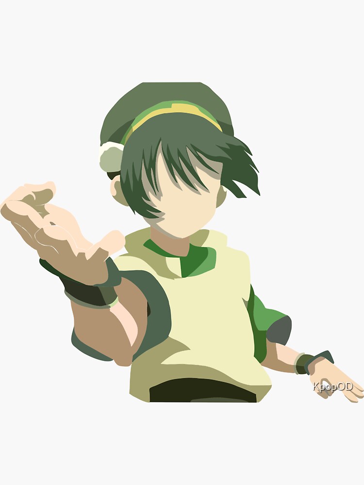 "Simple Toph Design" Sticker for Sale by KpopOD | Redbubble