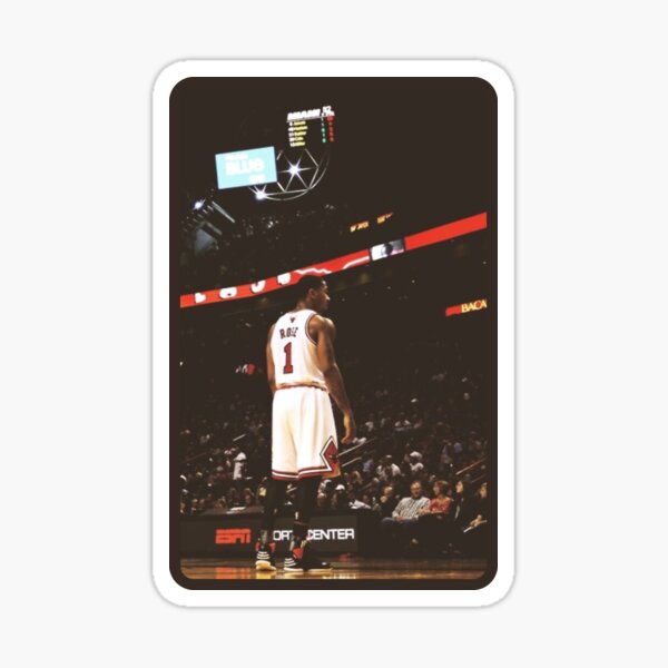 "Derrick Rose MVP" Sticker for Sale by wendiwalk | Redbubble