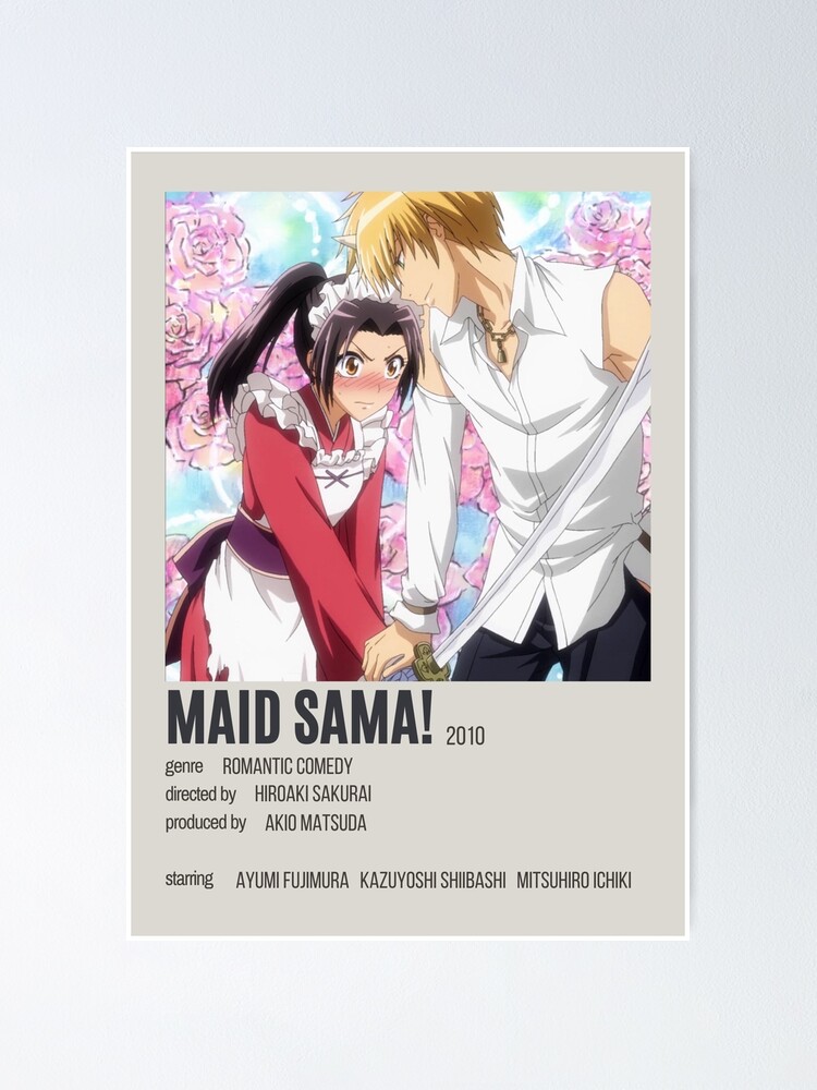 "Maid Sama! minimalist poster" Poster for Sale by MiikxCry | Redbubble