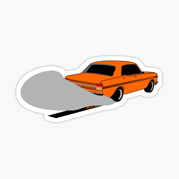 "FORD FALCON" Sticker by ClassicAuto | Redbubble