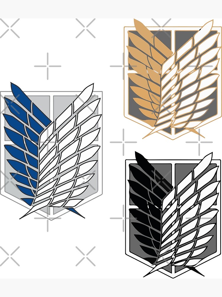 "AOT STİCKER PACK Sticker AOT logo sticker pack " Poster by lotfix ...