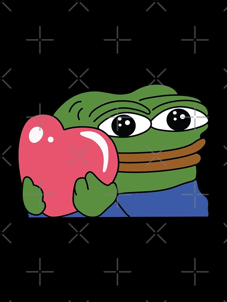 Lámina fotográfica «peepoLove Emote de alta calidad» de SimplyNewDesign ...