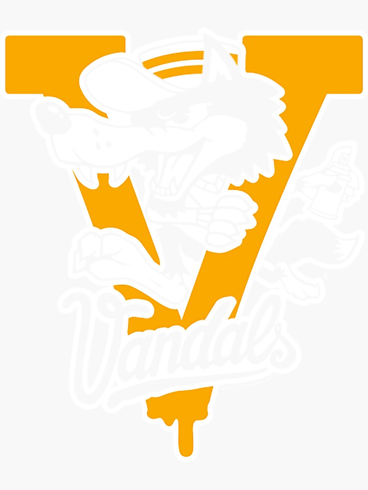 "vandals mascot" Sticker for Sale by ayzoi12 | Redbubble