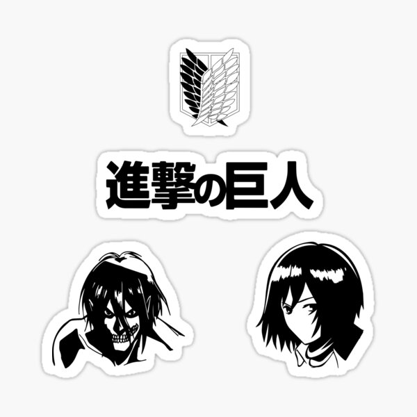 Pegatina « AOT STİCKER PACK Sticker AOT logo sticker pack AOT ...