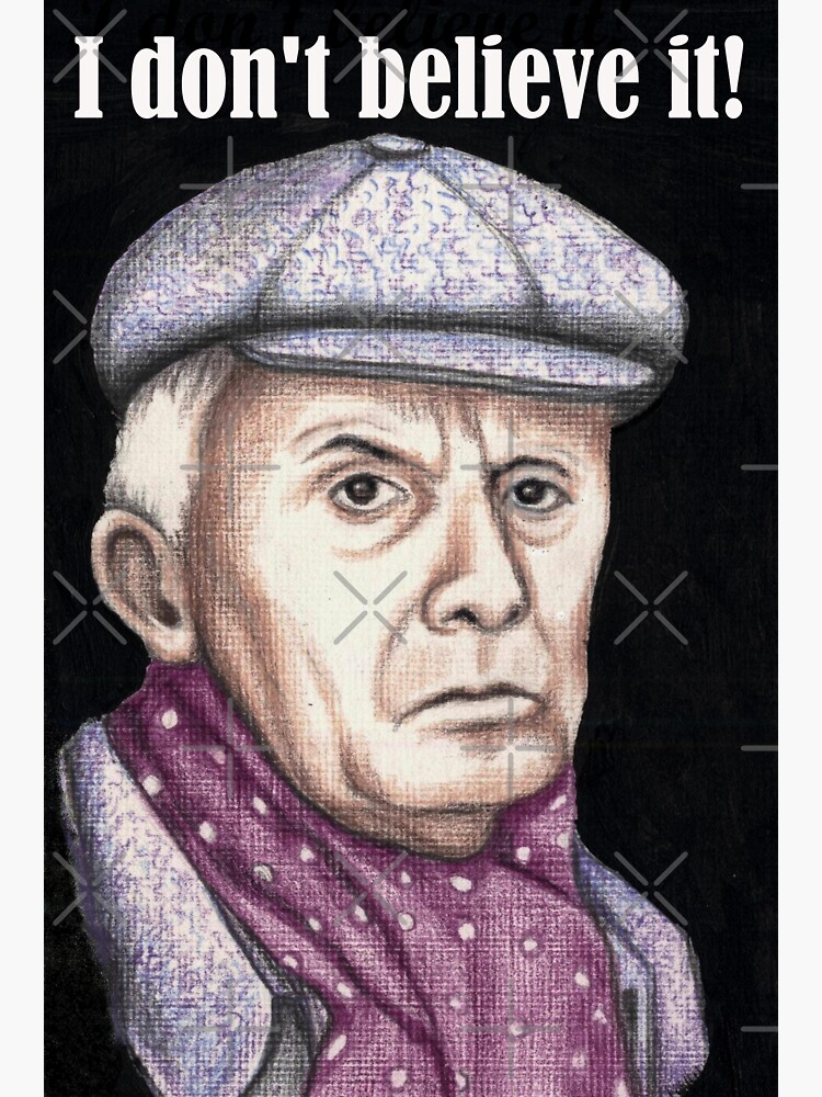 "Richard Wilson plays Victor Meldrew" Sticker for Sale by mags0412 ...