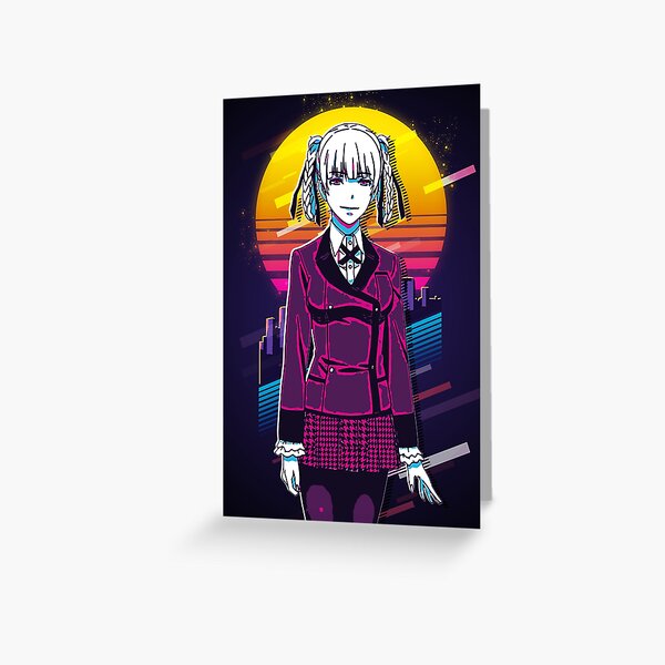 "Kakegurui - Kirari *80s retro*" Greeting Card for Sale by MyRetroArt ...