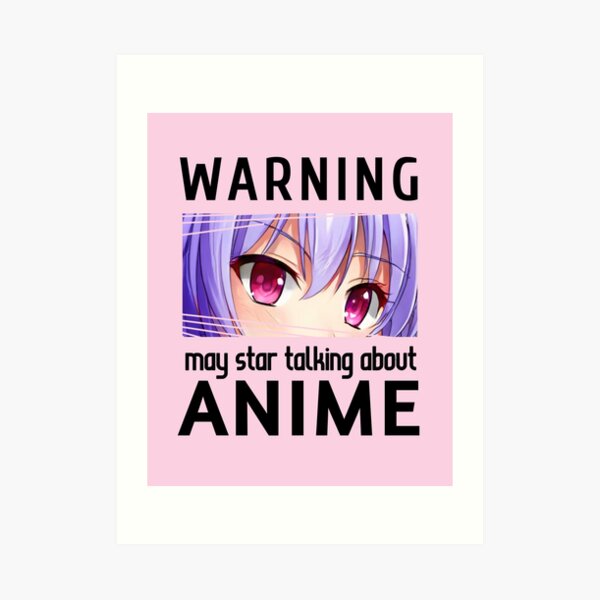 "Anime Warning Signs-OMORI - Anime -girl loli manga color" Art Print ...
