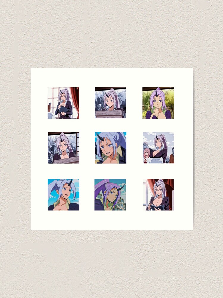 "That Time I Got Reincarnated as a Slime Shion Pack " Art Print by ...