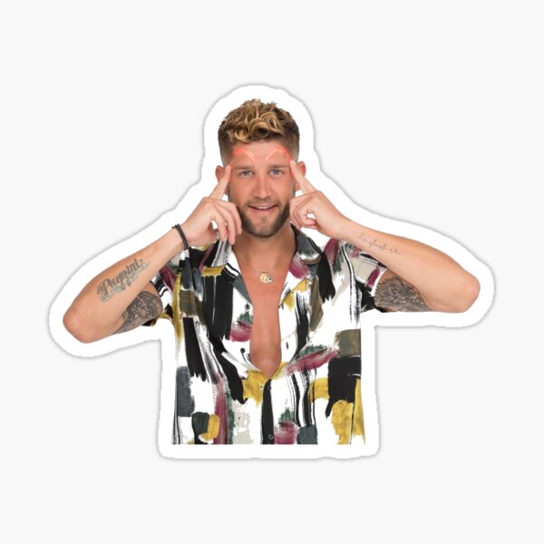 "The Marseillais - Portrait Paga" Sticker for Sale by CARLYXE | Redbubble