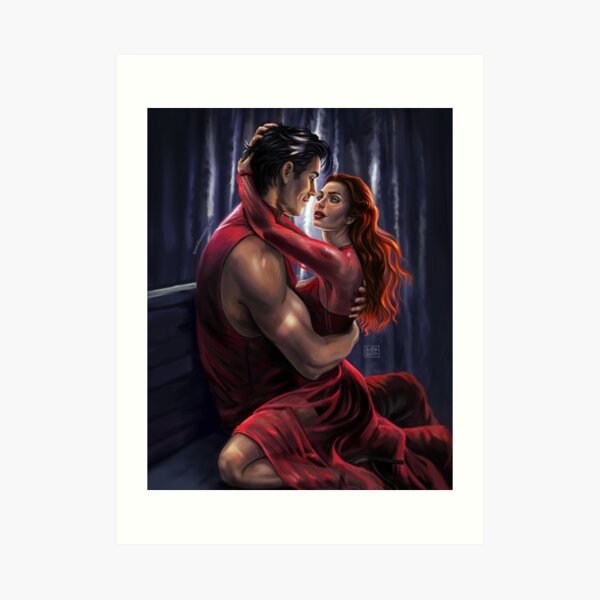 "Fan Art of Hawke and Poppy" Art Print for Sale by EmilieSnaith | Redbubble