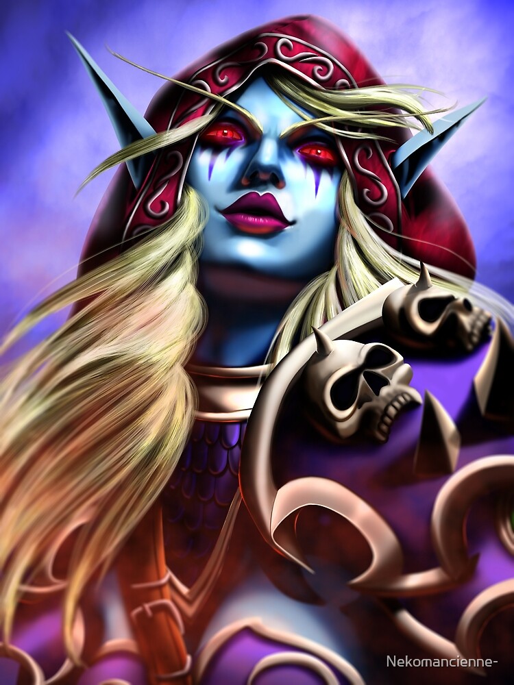 "Sylvanas" Poster by Nekomancienne- | Redbubble