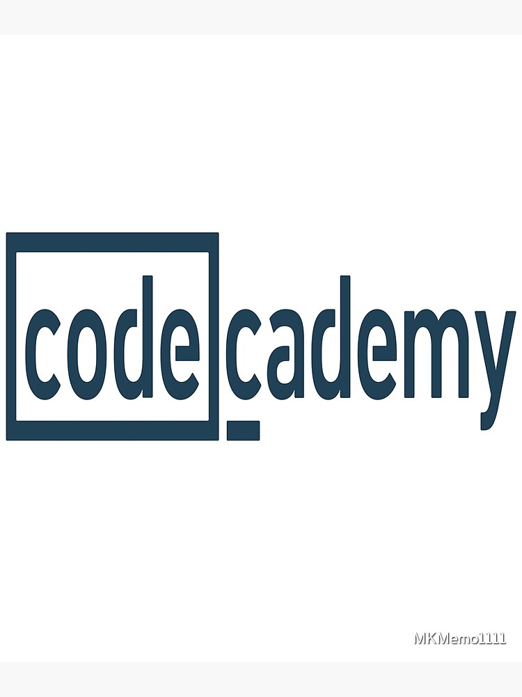 "Codecademy Logo Icon Gift for Codecademy Fan" Poster for Sale by ...