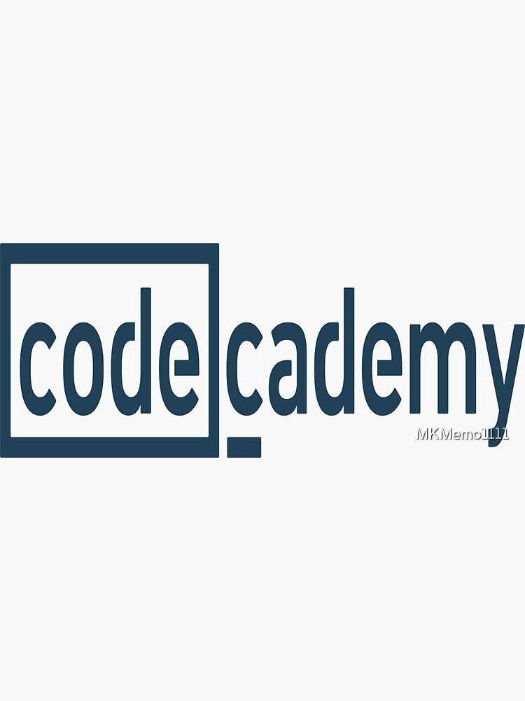 "Codecademy Logo Icon Gift for Codecademy Fan" Sticker for Sale by ...