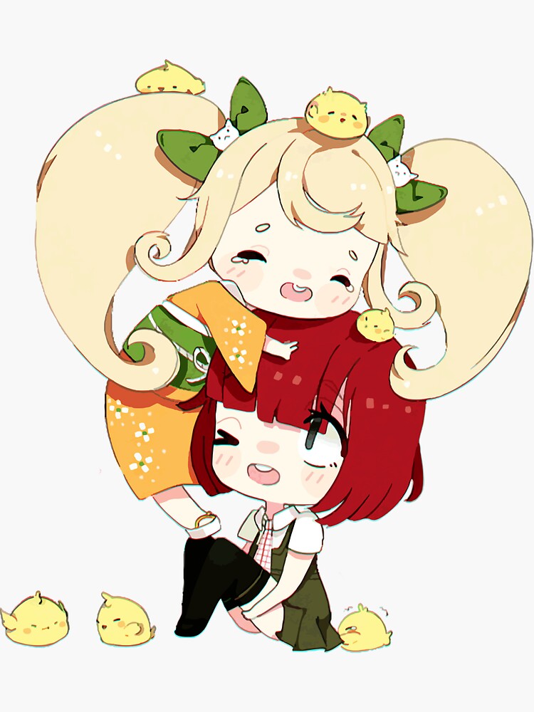 "chibi mahiru koizumi" Sticker for Sale by dickmarion | Redbubble