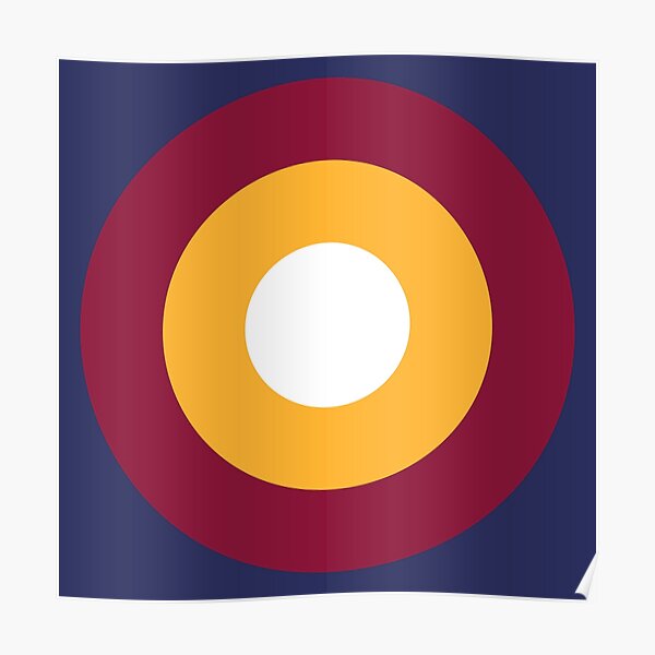 "Roundel Qatar military aircraft insignia mods mod" Poster by ...