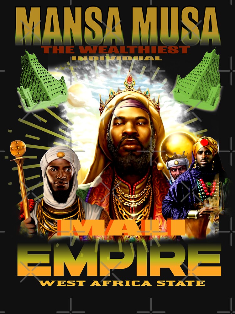 "King mansa musa" Essential T-Shirt for Sale by maarifa | Redbubble