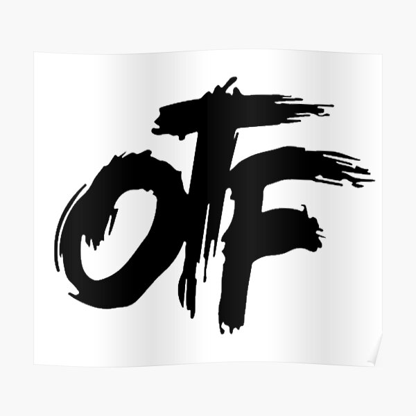 "OTF logo only the family" Poster for Sale by beevense | Redbubble
