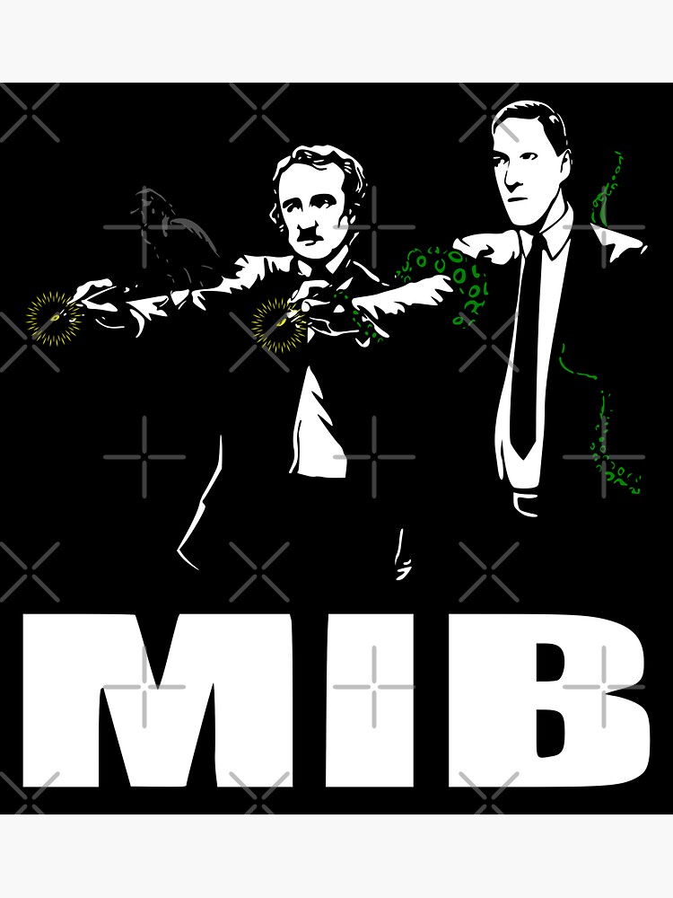 "Poe and Lovecraft MIB - HP Lovecraft - Edgar Allen Poe - MIB Mashup ...