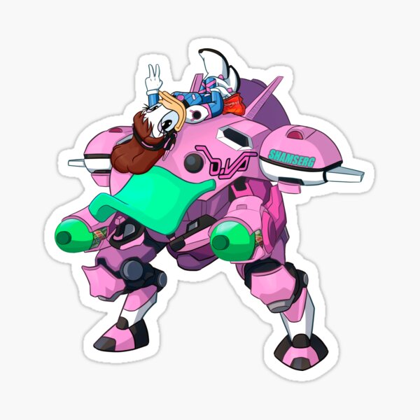 "Mecha Duck" Sticker for Sale by Shamserg | Redbubble