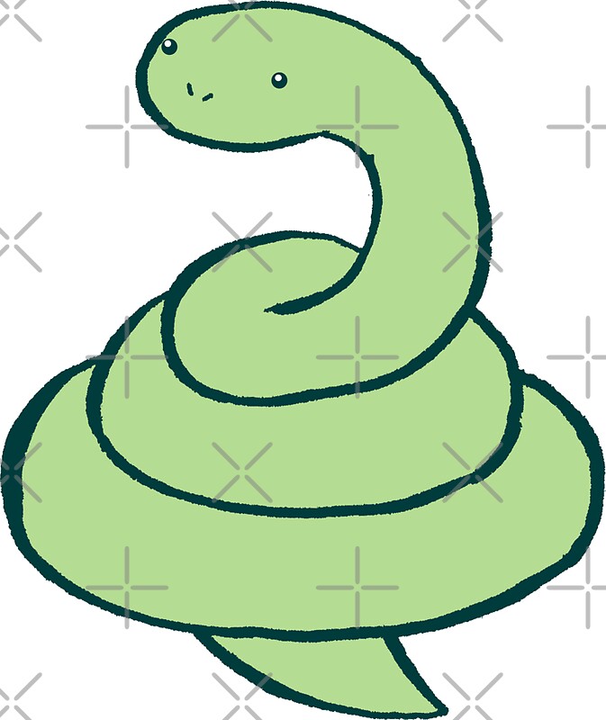 Chibi Snakes: Stickers | Redbubble
