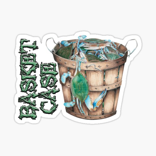 "Basket Case!" Sticker by DesignedMagic | Redbubble