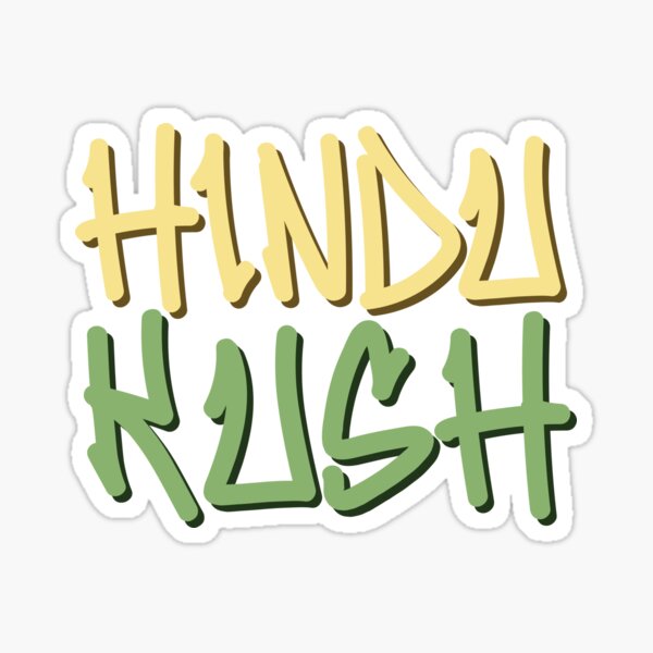 "Hindu Kush 420 " Sticker for Sale by freshartdesigns | Redbubble