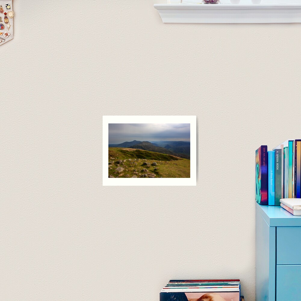"Mourne Mountains From Slieve Commedagh" Art Print by Aidymcg | Redbubble