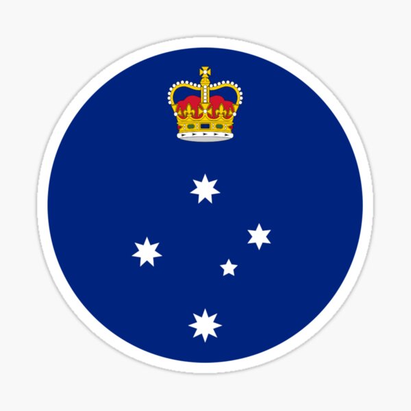 "State badge of Victoria, Australia" Sticker for Sale by Shav | Redbubble