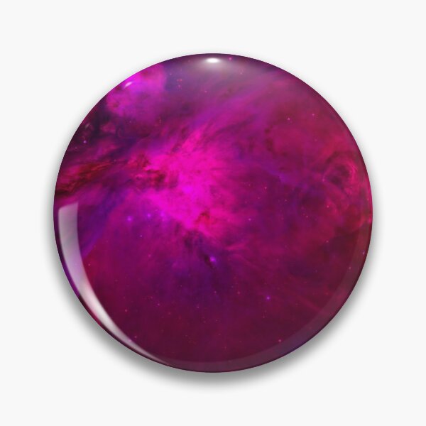 "The Orion Nebula (Messier 42) in neon pink. Stars of a planet and ...