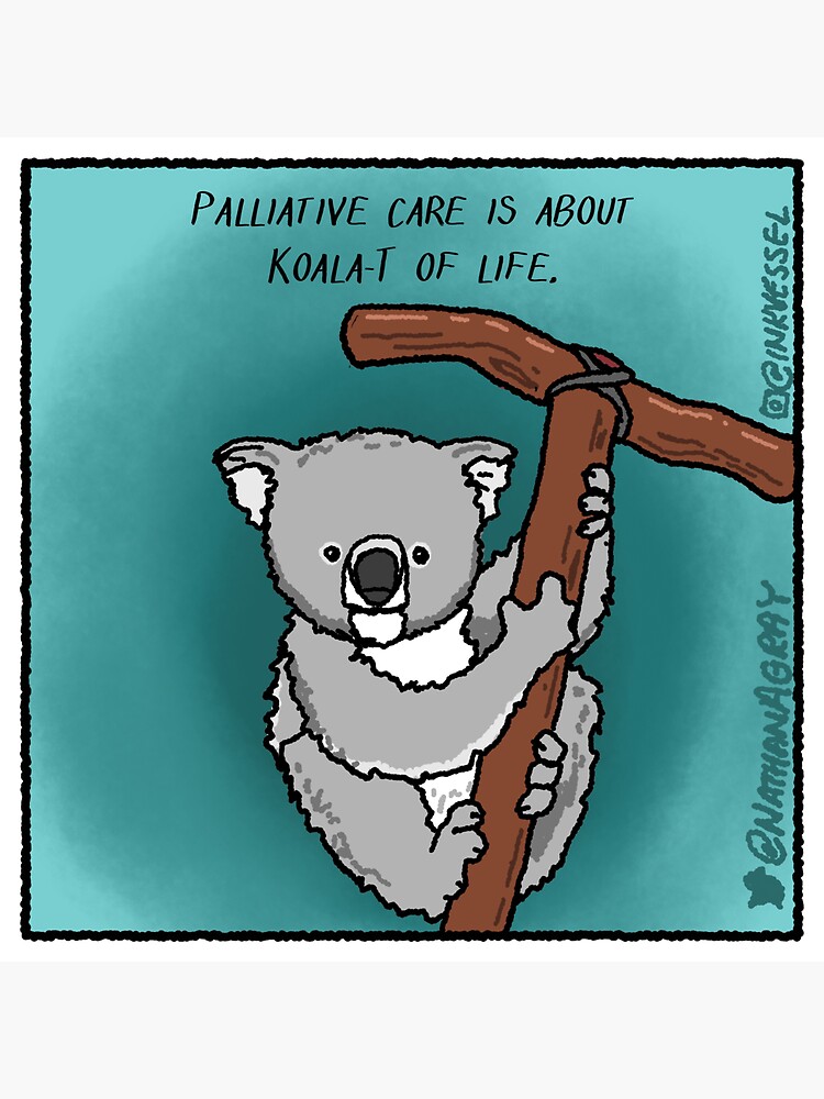 "Koala-T of Life" Sticker for Sale by NathanGray | Redbubble