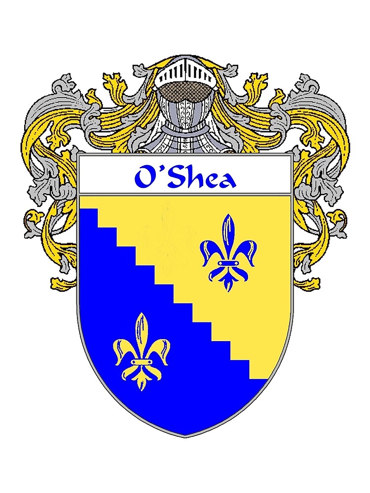"O'Shea Coat of Arms / O'Shea Family Crest" by William Martin | Redbubble