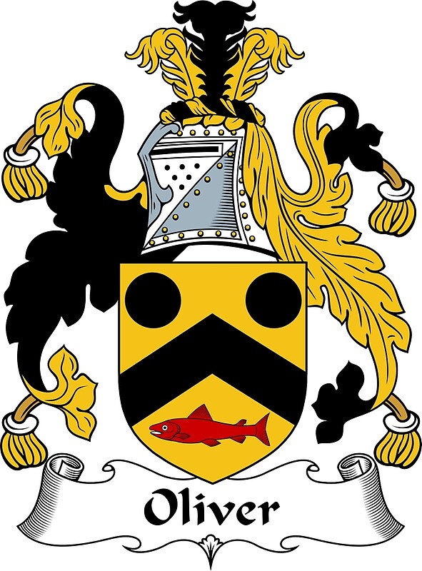 "Oliver Coat of Arms / Oliver Family Crest" by William Martin | Redbubble