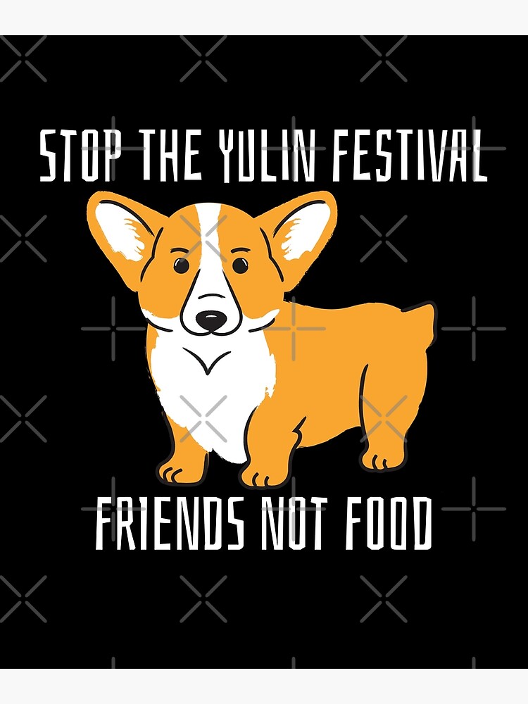 "STOP The Yulin Festival" Poster by ReRevolution | Redbubble