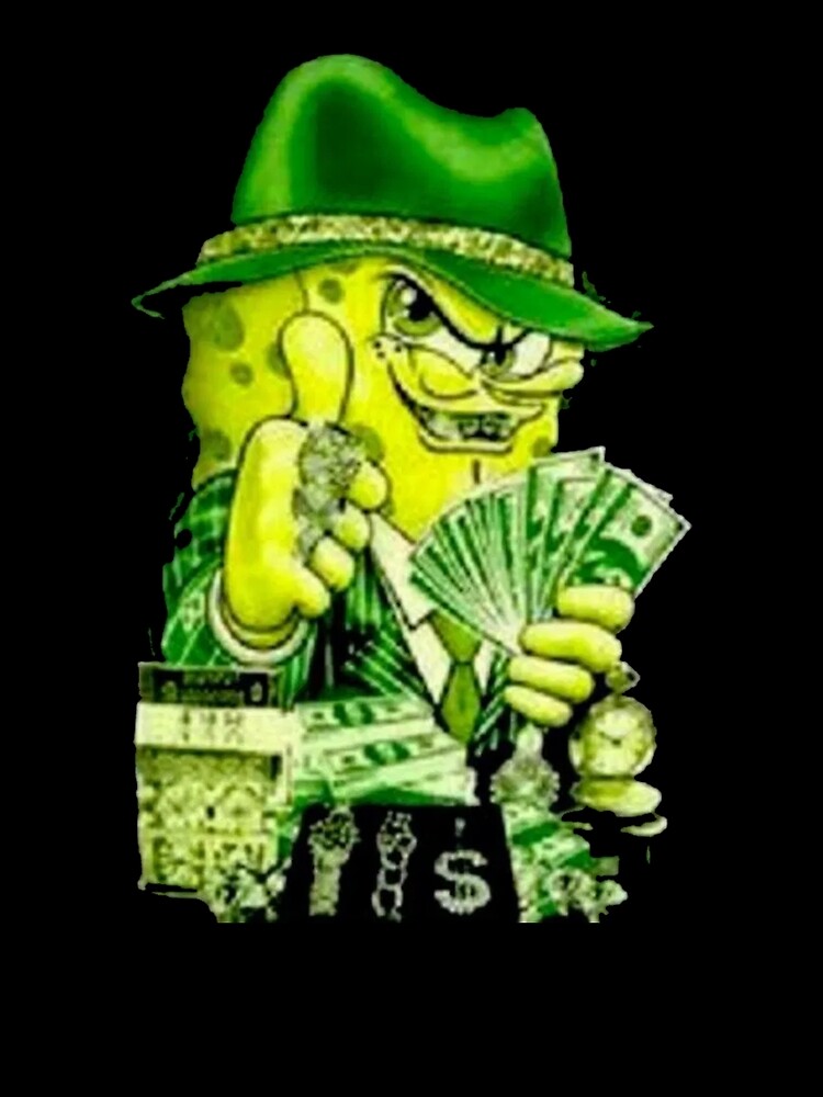 "gangster spongebob" Art Print by Bdesing | Redbubble