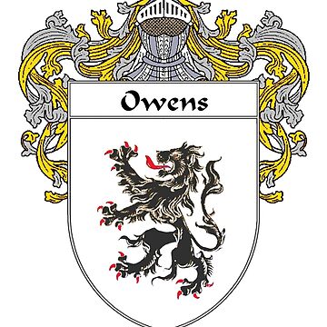 "Owens Coat of Arms / Owens Family Crest" Greeting Card for Sale by ...
