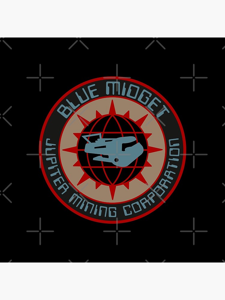 "Red Dwarf Blue Midget Logo Sign" Poster for Sale by NerdsLoot | Redbubble