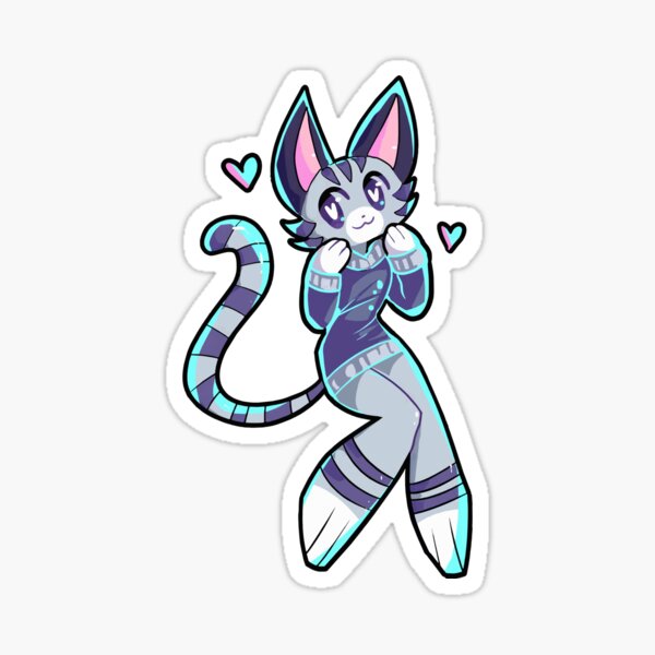 "acnh lolly fanart" Sticker for Sale by wrightjuan | Redbubble