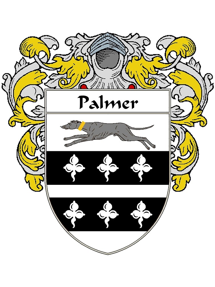"Palmer Coat of Arms / Palmer Family Crest" Metal Print for Sale by ...