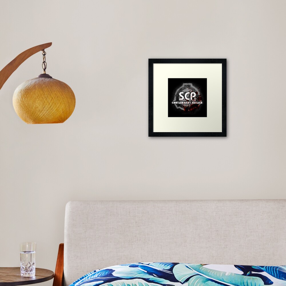 "SCP Containment Breach Logo" Framed Art Print for Sale by GeneralIlya ...