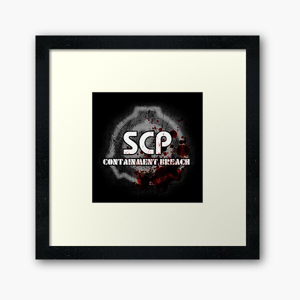 "SCP Containment Breach Logo" Framed Art Print for Sale by GeneralIlya ...